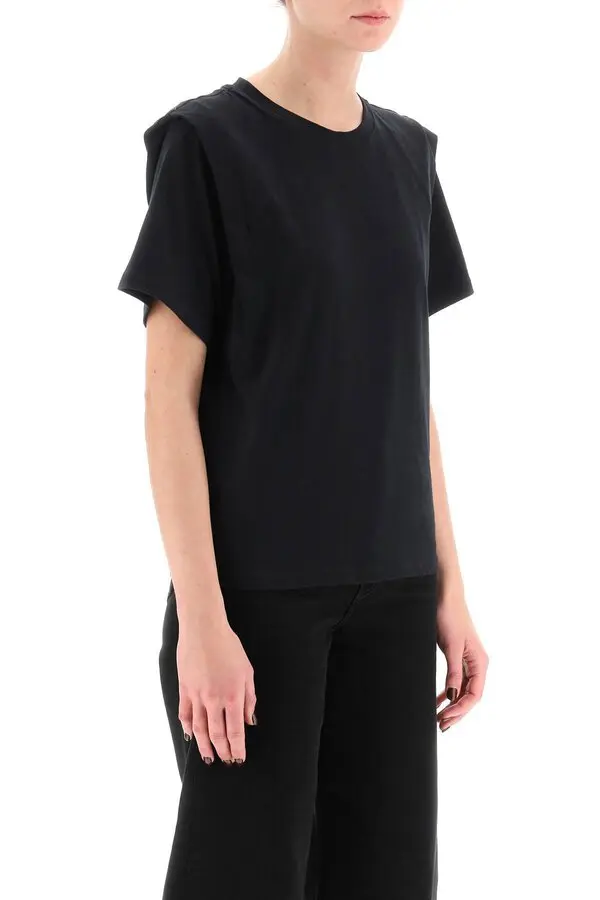 Isabel Marant Étoile Zelitos Layered Crewneck T-shirt - Black