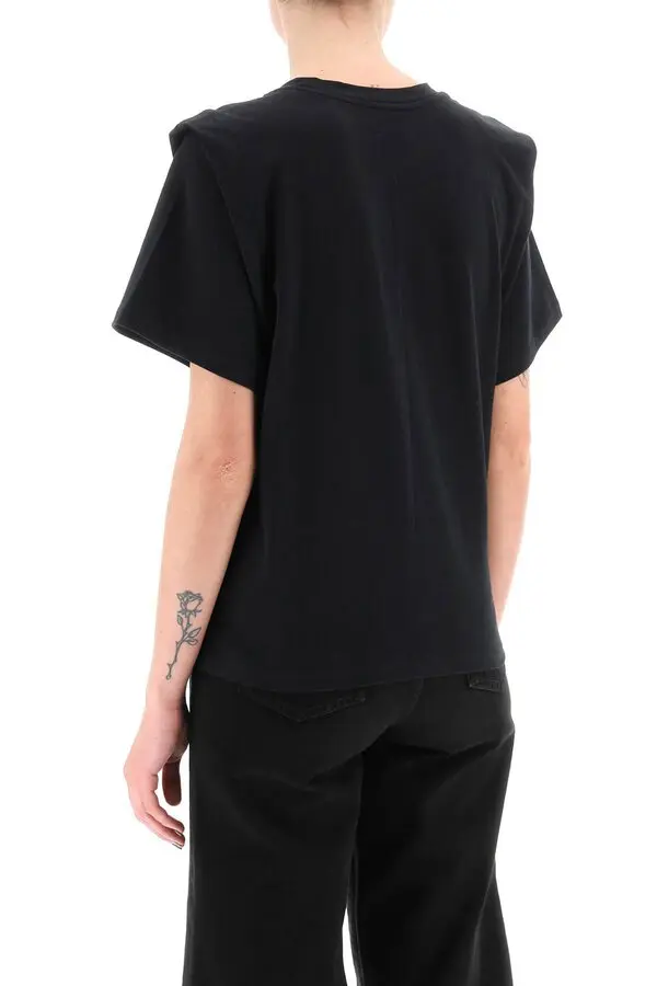 Isabel Marant Étoile Zelitos Layered Crewneck T-shirt - Black