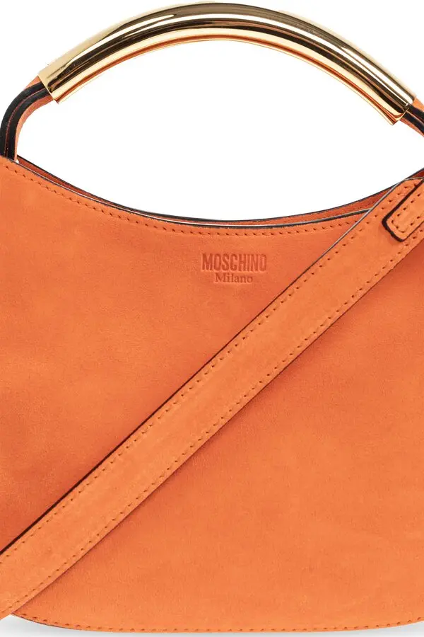 Moschino Handle Me Top Handle Handbag - Orange