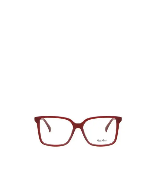 Max Mara Square Frame Eyeglasses - Red
