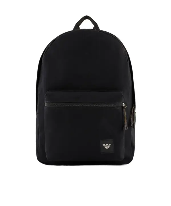Emporio Armani Top Handle Backpack - Black