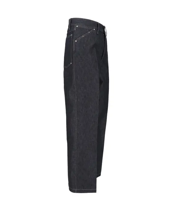 LEMAIRE Tapered-leg Jeans With Logo Patch