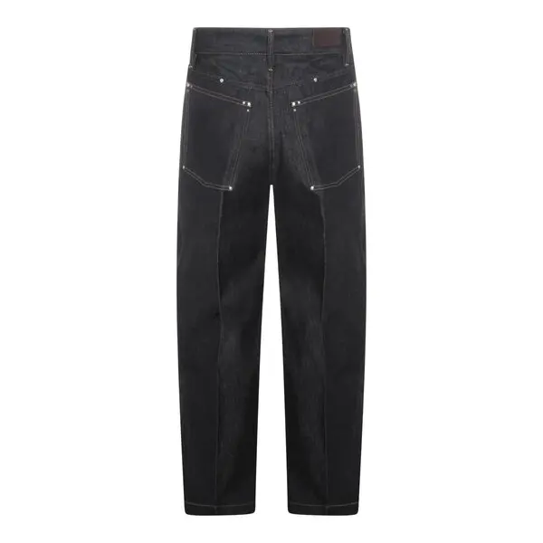 LEMAIRE Tapered-leg Jeans With Logo Patch