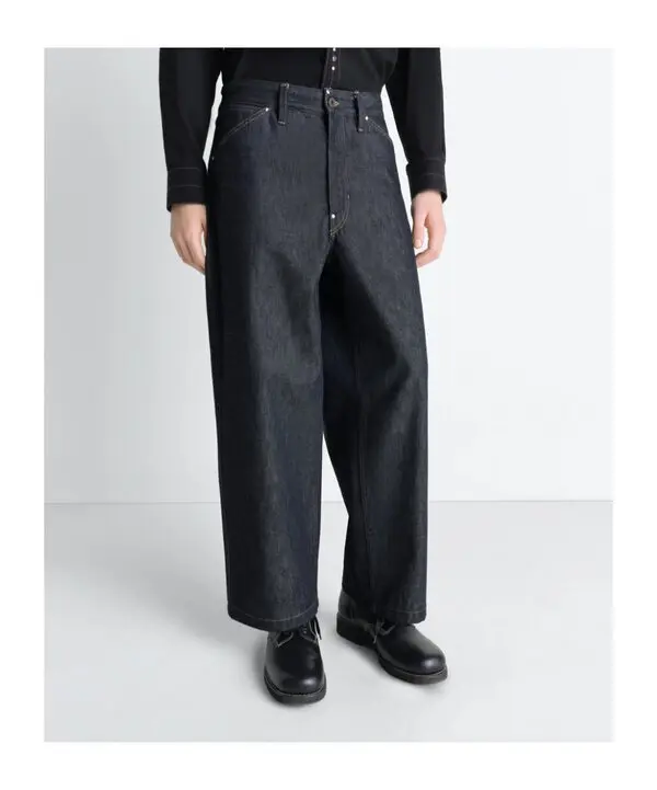 LEMAIRE Tapered-leg Jeans With Logo Patch