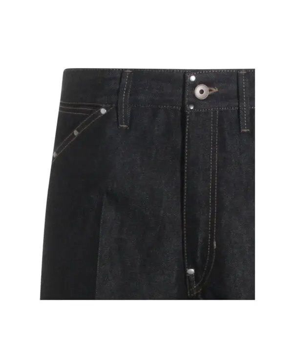 LEMAIRE Tapered-leg Jeans With Logo Patch