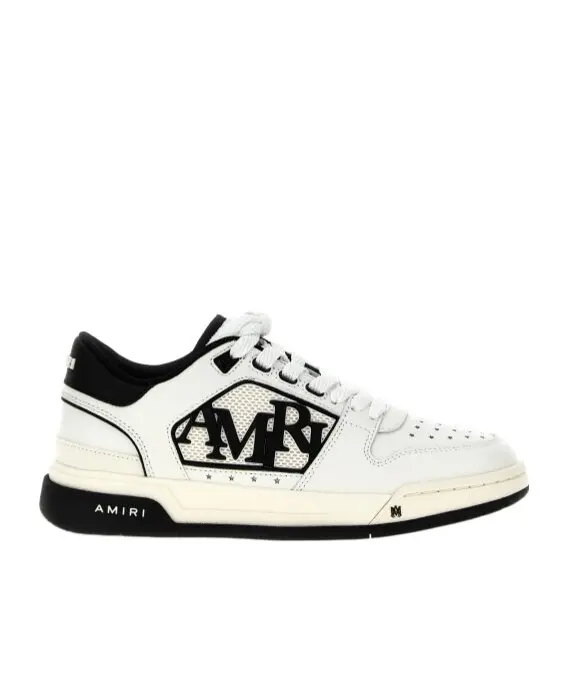 Amiri Classic Low Top Sneakers - White Black