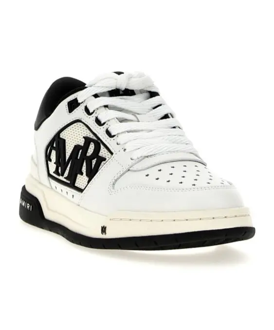 Amiri Classic Low Top Sneakers - White Black