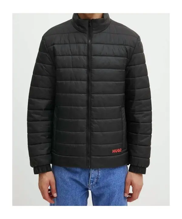 Hugo Boss Logo-printed Padded Zip-up Jacket
