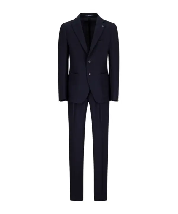 Tagliatore Single-breasted Textured Suit
