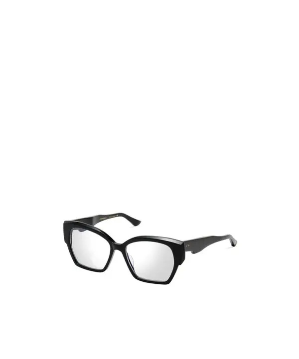 Dita Ideala Geometric Frame Eyeglasses - Black