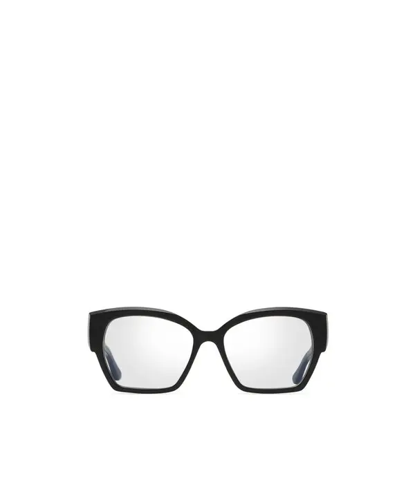 Dita Ideala Geometric Frame Eyeglasses - Black