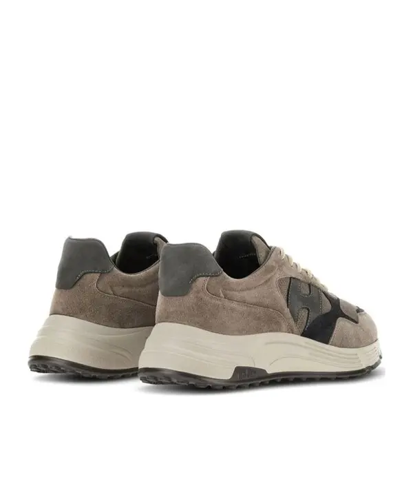 Hogan Hyperlight Side Logo Patch Sneakers - Nude