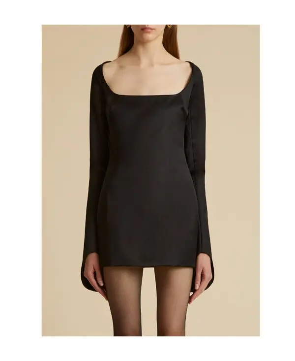 Khaite Tate Long-sleeved Dress
