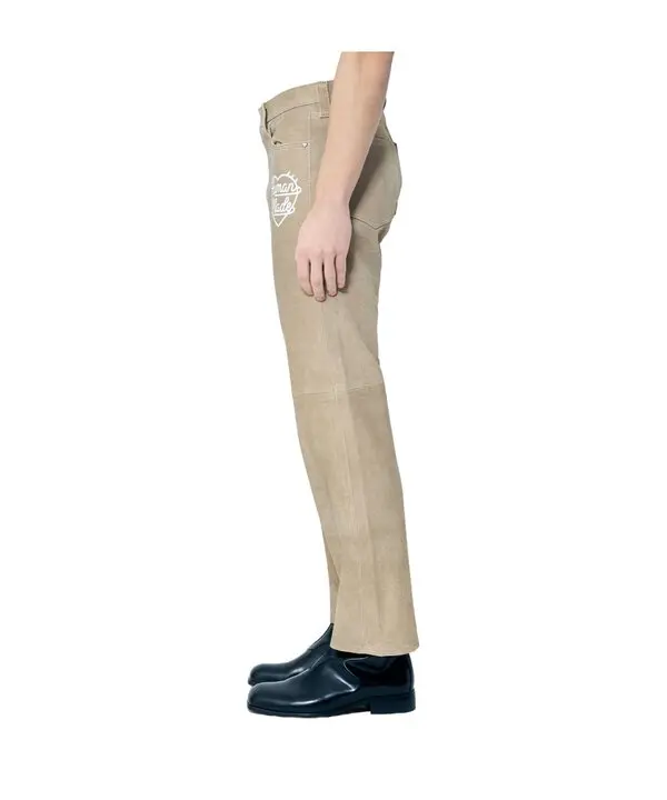 HUMAN MADE Suede Trousers - Beige