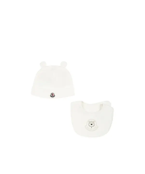 Moncler Teddy Bear Cotton Set - White