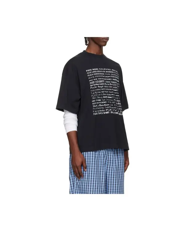 Vetements Crew Neck Short-sleeved T-shirt