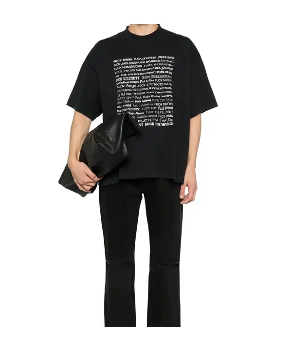 Vetements Crew Neck Short-sleeved T-shirt