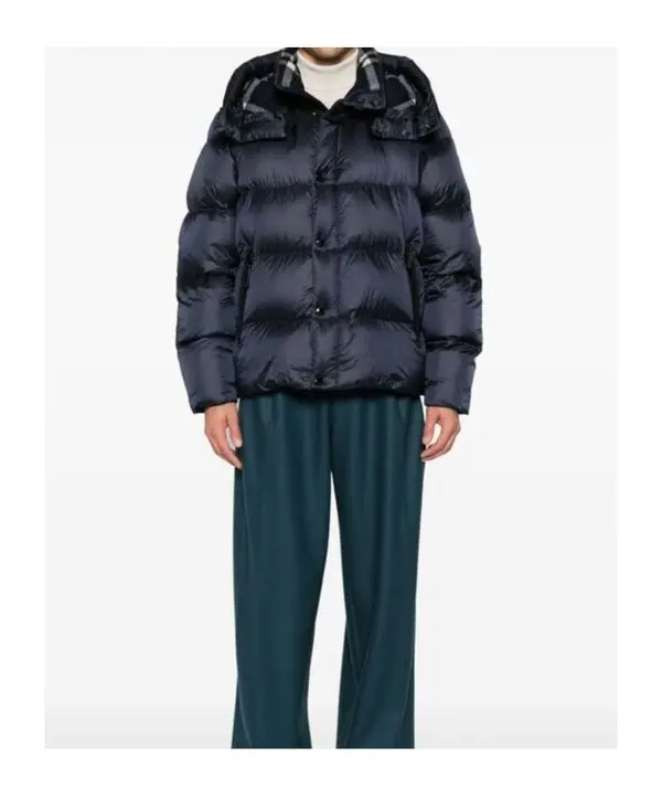 Burberry Quilted Hooded Down Jacket