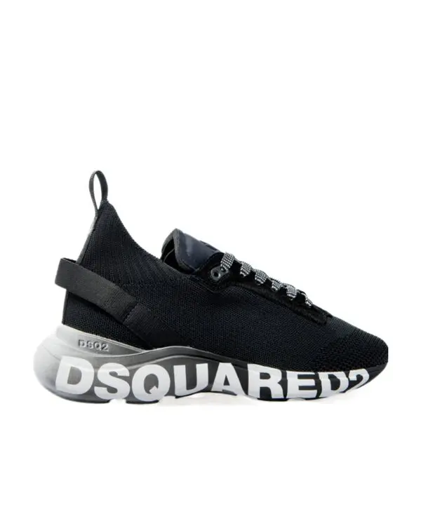 Dsquared2 Logo Print Lace-up Sneakers