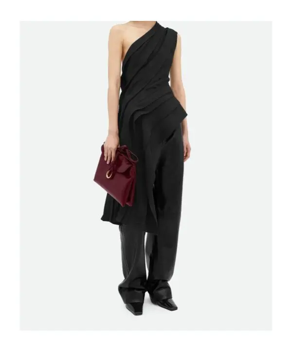 Bottega Veneta Asymmetrical Draped Top
