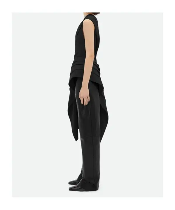 Bottega Veneta Asymmetrical Draped Top