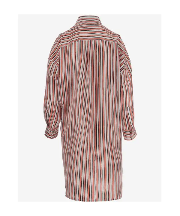 Bottega Veneta Striped Shirt Dress