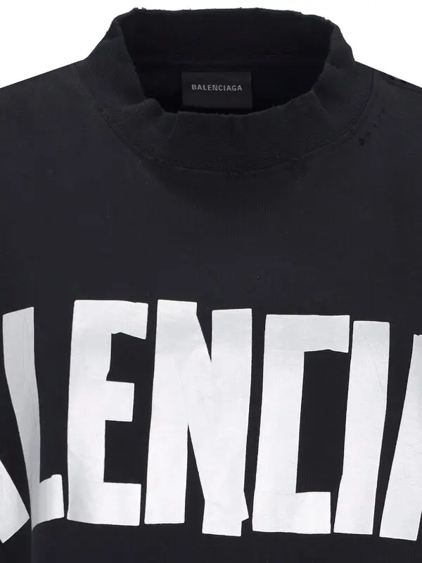 Balenciaga Tape Type Oversized T-shirt