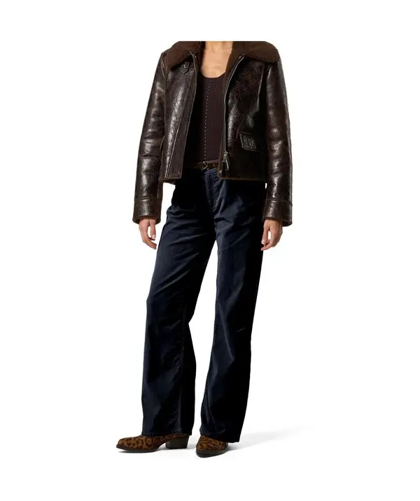 DONDUP Straight Leg Corduroy Trousers