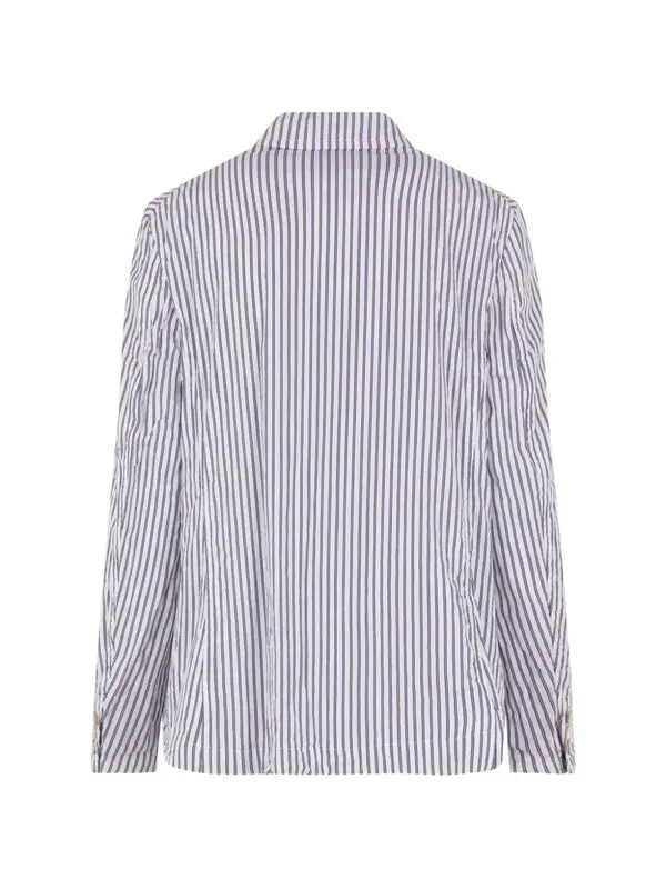 Comme Des Garçons Single-breasted Striped Blazer