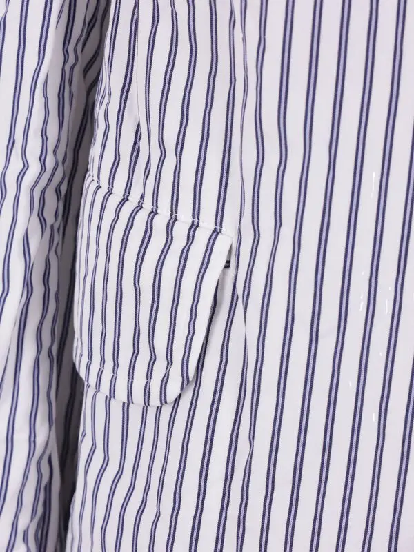 Comme Des Garçons Single-breasted Striped Blazer