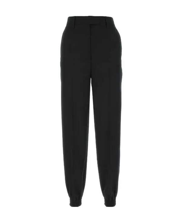 Prada Tapered High-rise Pants