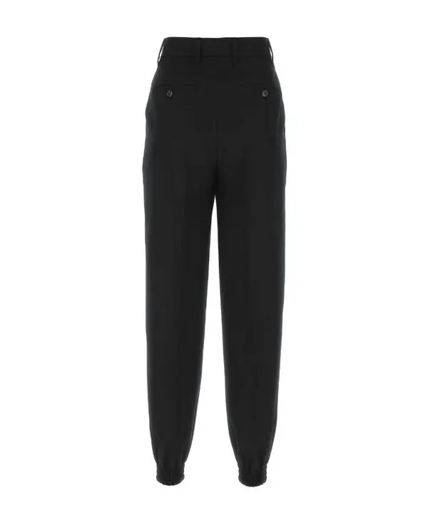 Prada Tapered High-rise Pants