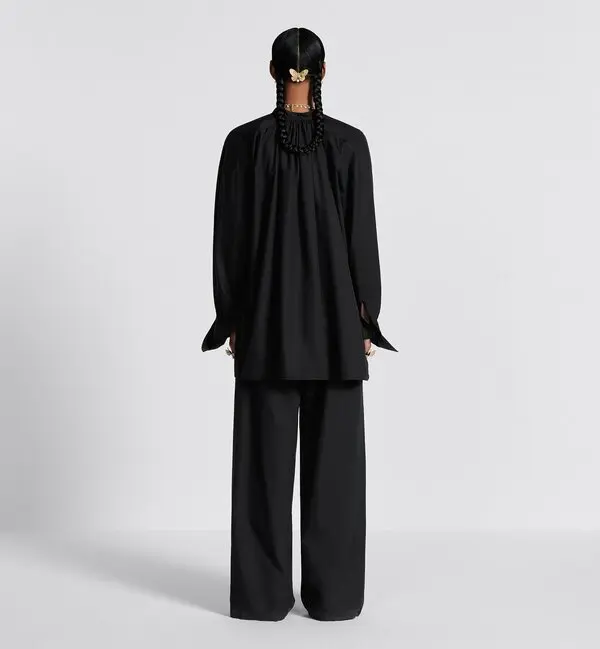 Dior Flared Trousers With Drawstring Waist