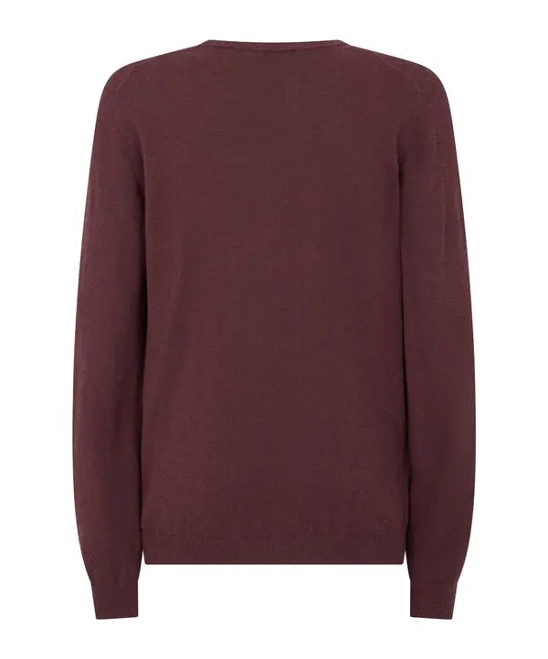 ROBERTO COLLINA Crew Neck Knitted Sweater - Red