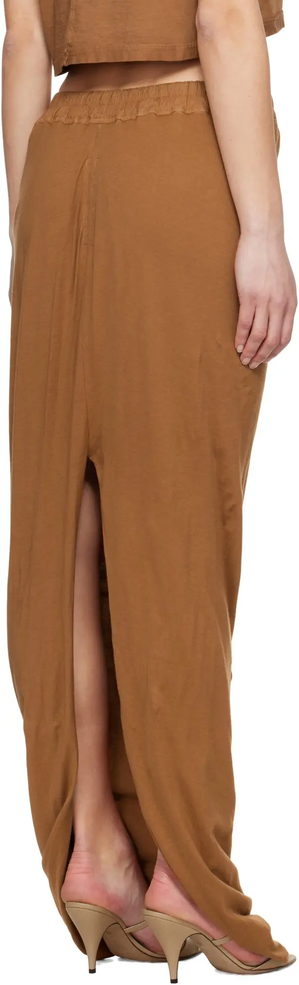 Rick Owens Maxi Skirt - Orange