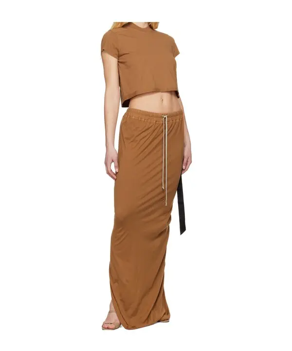 Rick Owens Maxi Skirt - Orange