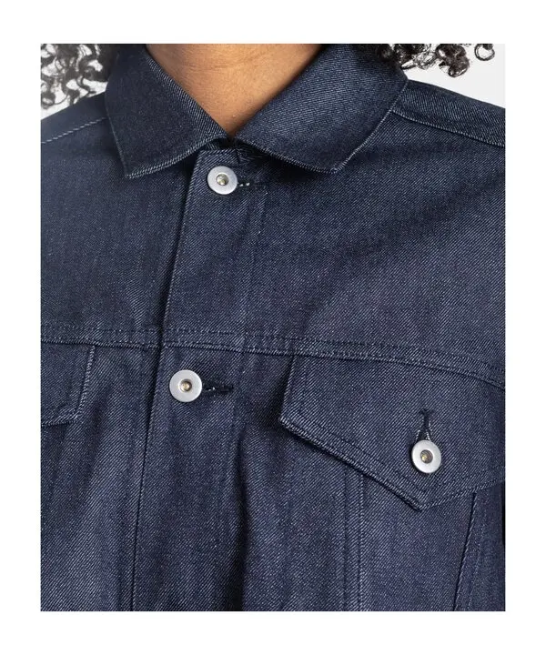 Comme Des Garçons Long-sleeved Denim Jacket