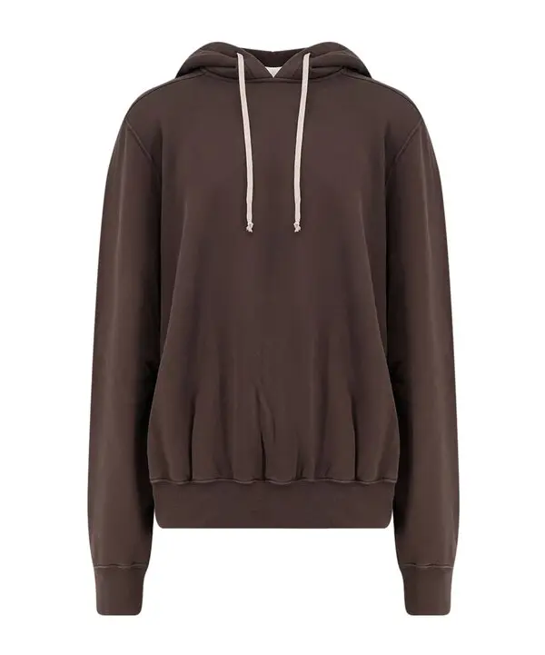 Rick Owens Oversized Drawstring Hoodie - Brown