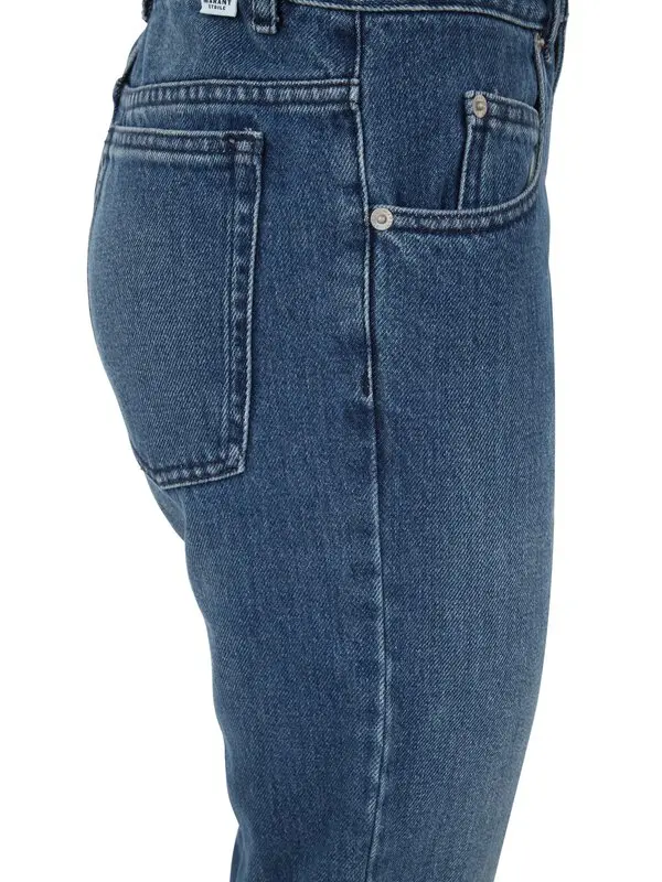 Isabel Marant Étoile Mid-rise Straight-leg Jeans