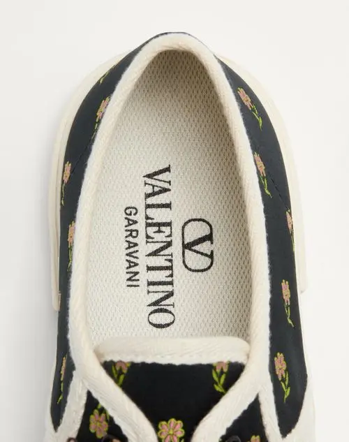 Valentino Garavani Bay Bay Floral Sneakers