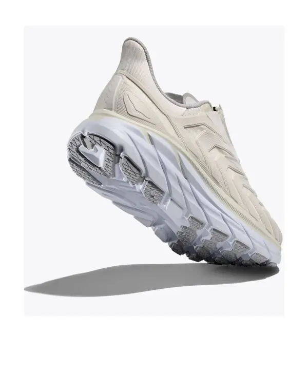 Hoka One One Athletic Zip Up Sneakers - Nude