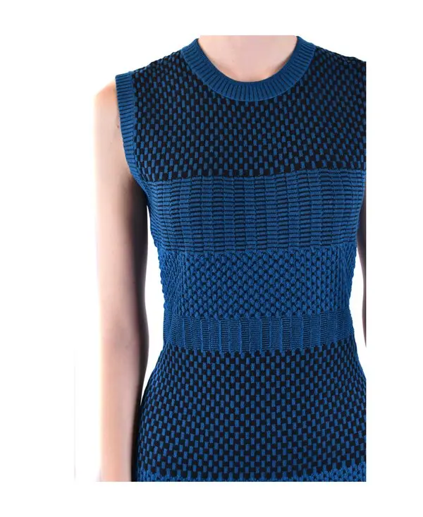 Diane Von Furstenberg Sleeveless Round Neck Knit Dress