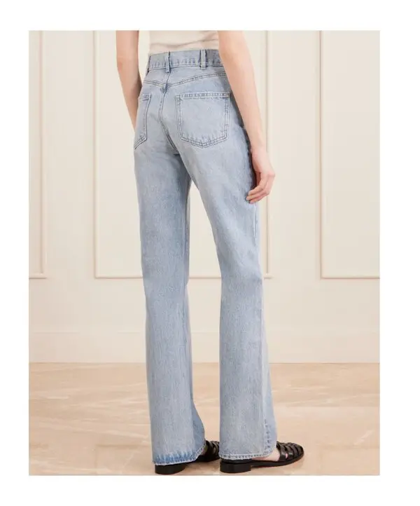 NILI LOTAN Straight Cut Jeans