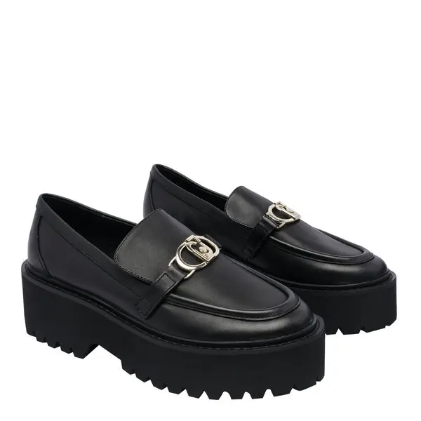Liu Jo Platform Loafers - Black