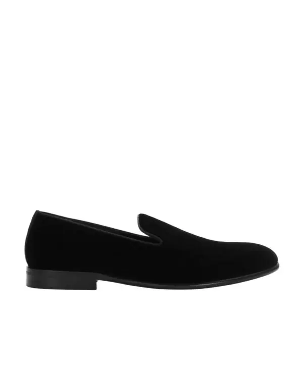 Dolce & Gabbana Velvet Loafers