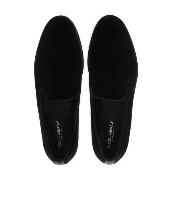 Dolce & Gabbana Velvet Loafers
