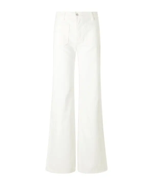 NILI LOTAN Belt Loop Jeans