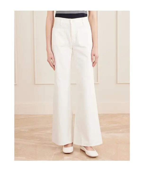 NILI LOTAN Belt Loop Jeans