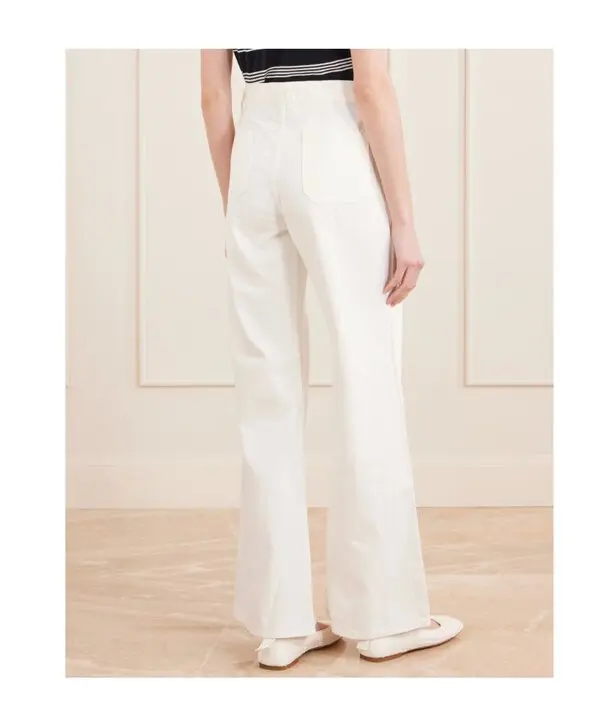 NILI LOTAN Belt Loop Jeans