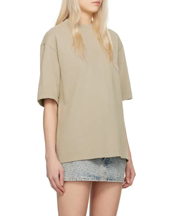 Acne Studios Logo-embroidered Cotton T-shirt
